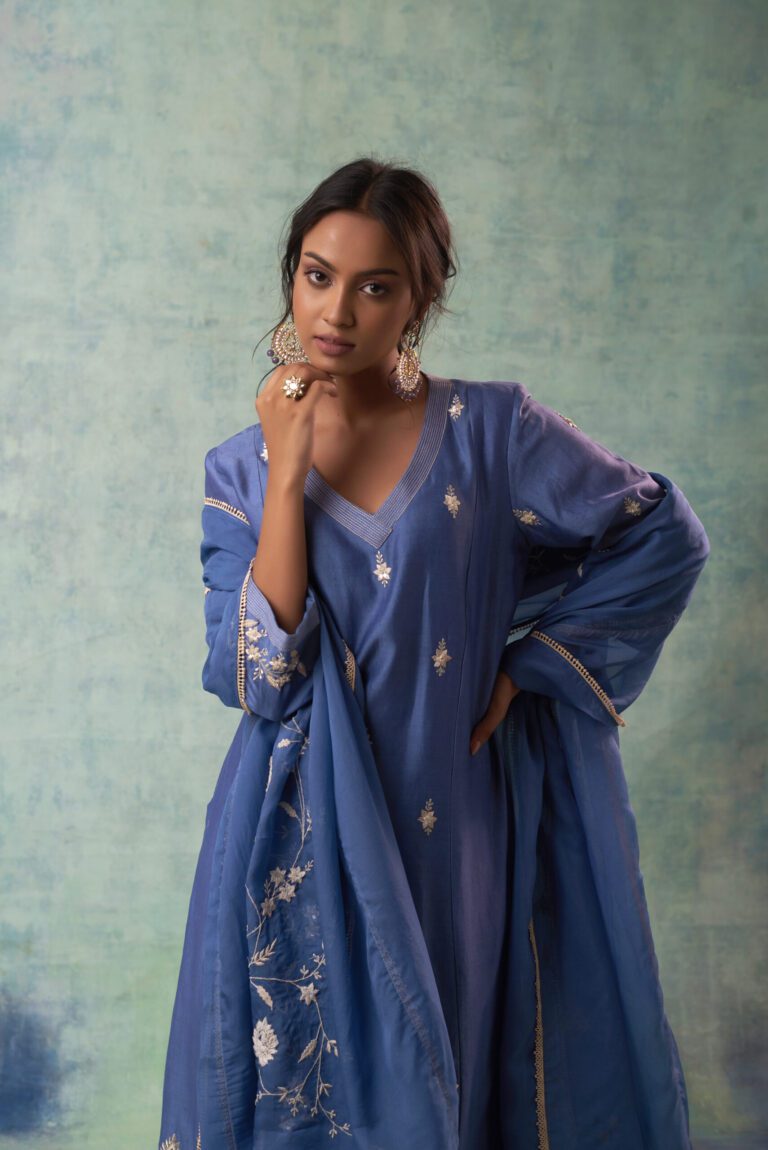 Deep Sea Umbra Shirt Set - Sonia Khatri